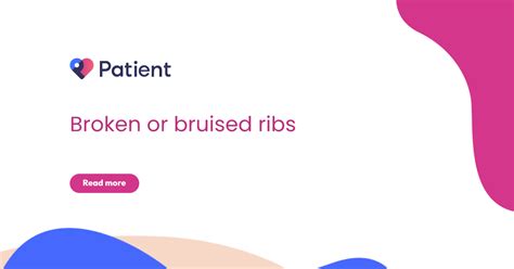 Broken Or Bruised Ribs Symptoms Diagnosis Treatment