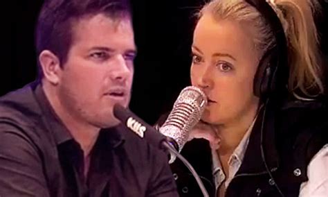 Jackie O Looks Nervous In Awkward Interview Gable Tostee Daily Mail Online