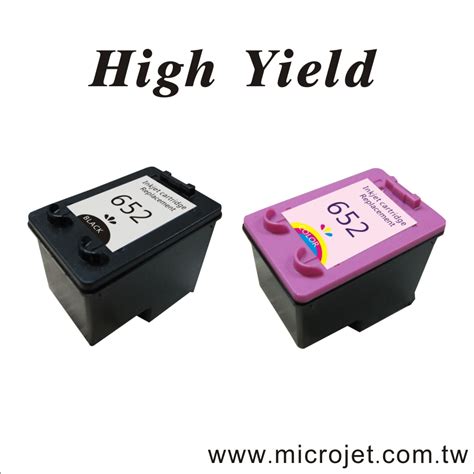 Remanufactured ink cartridges for HP 652 for Deskjet 1115 3636 printer ...