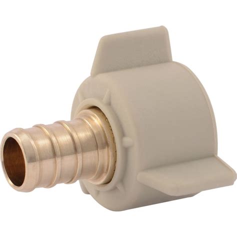 Sharkbite 12 In Barb X 12 In Fpt Brass Pex Adapter Fittings Pipe