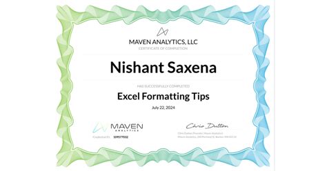 Nishant Saxena On Linkedin Excel Formatting Tips • Nishant Saxena