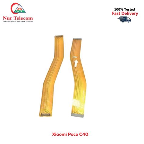 Xiaomi Poco C40 Motherboard Connector Flex Cable In Bd Nur Telecom