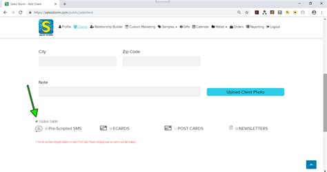 Tutorial 1 Adding Clients Manually Salez Storm