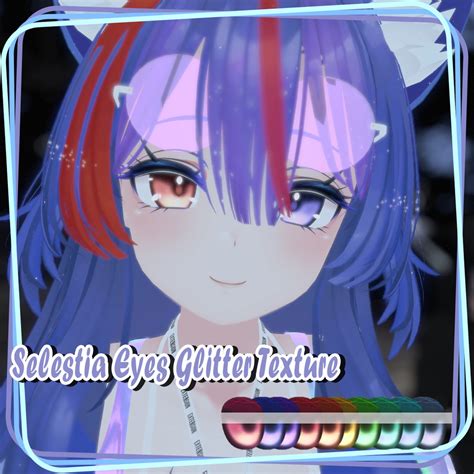 Selestia Eyes Glitter Texture Moonniez Booth