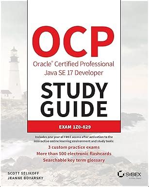 OCP Oracle Certified Professional Java SE Developer Study Guide Exam Z Sybex Study