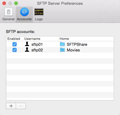 SFTP Server For MacOS