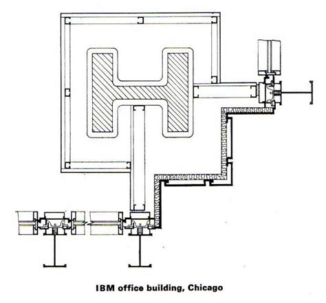 Corner Solutions Of Mies Van Der Rohes Towers John Winter 1972 Socks