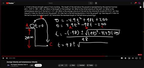 average velocity formula physics