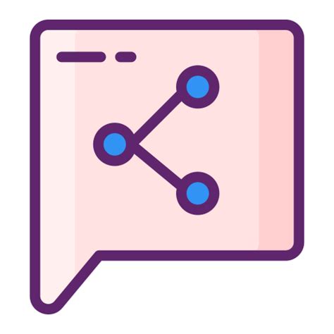 Sharing Flaticons Lineal Color Icon