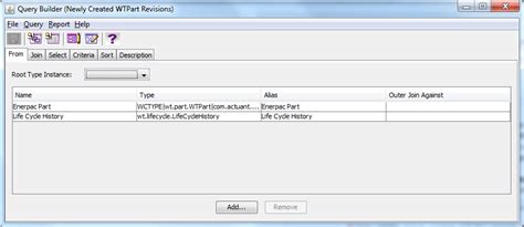 Solved Database Table In Which WTPart Or Change Activity PTC Community