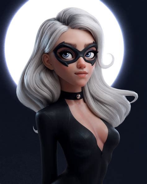 Artstation Marvels Black Cat