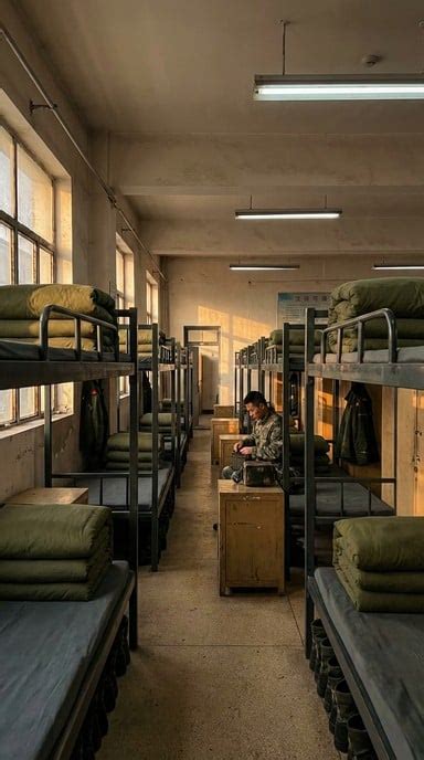 Free Military Barracks Life Image Military Barracks Dormitory