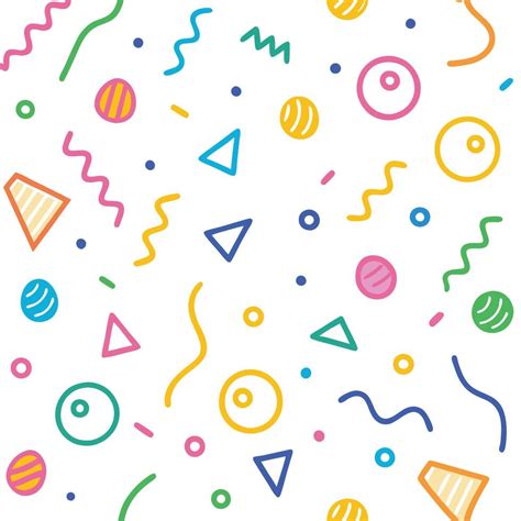 Seamless Pattern With Colorful Shape Lines 66090568 Vector Art At Vecteezy