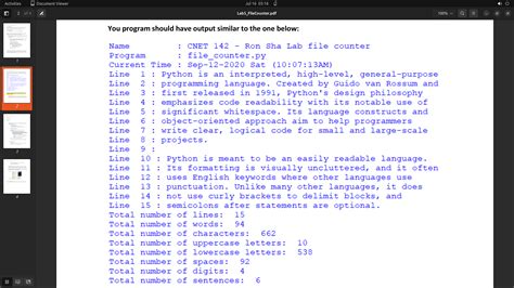 [solved] write python function counter to calculate and return total number course hero