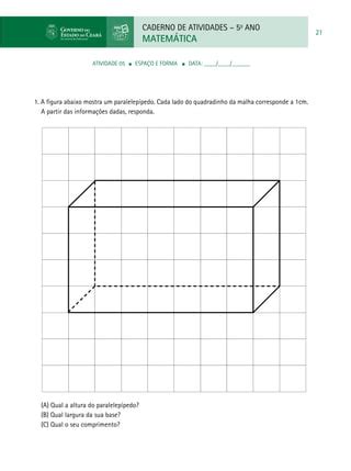Paic Livro Do Aluno MatemÁtica 5º Ano3ºe4ºbimestre Pdf