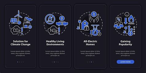 Advantages Of Electrification Illustrated On Mobile Onboarding App