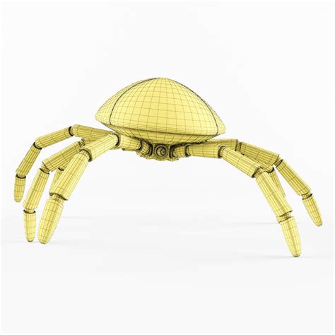 Robot Tick 3d Model Rigged Cgtrader