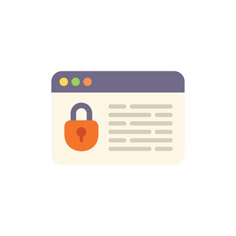 Website Security Padlock Icon Showing Secure Connection 50489842 Vector Art At Vecteezy