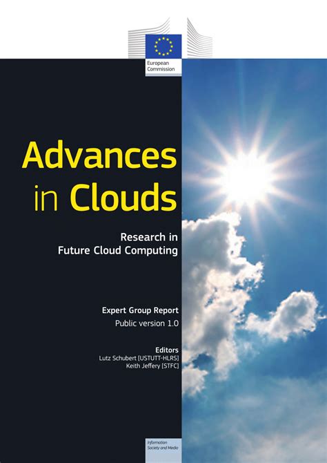 Pdf Advances In Clouds Research In Future Cloud Computing