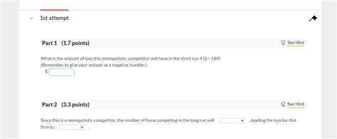 1st attemptpart 1 1 7 ﻿points what is the amount of