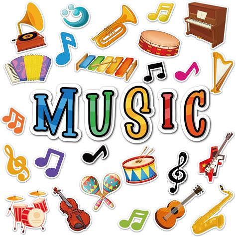 Buy Music Cutouts Music Notes Classroom Bulletin Board Decorations
