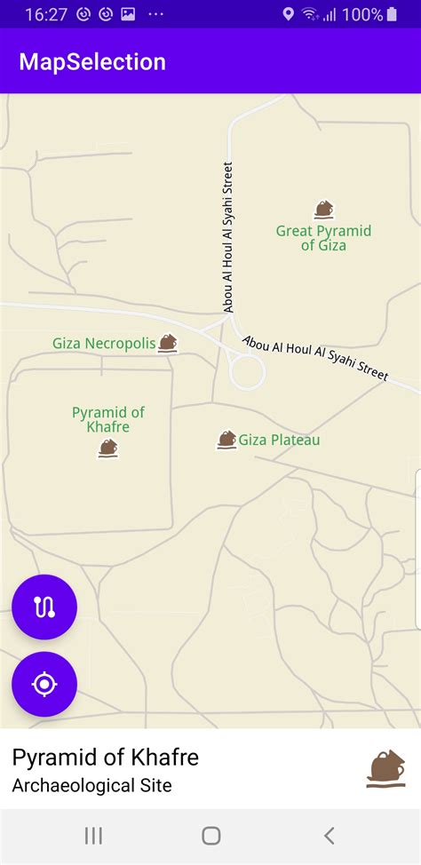 Map Selection Maps SDK For Android Magic Lane