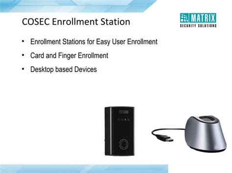 Matrix Security Solutions Cosec Access Control And Time Attendance Ppt