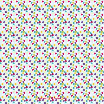 Premium Vector Colored Dots Pattern