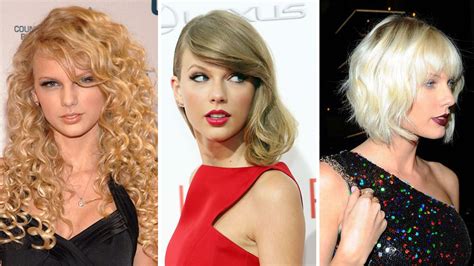 The Beauty Evolution Of Taylor Swift From Curly Haired Cutie To All