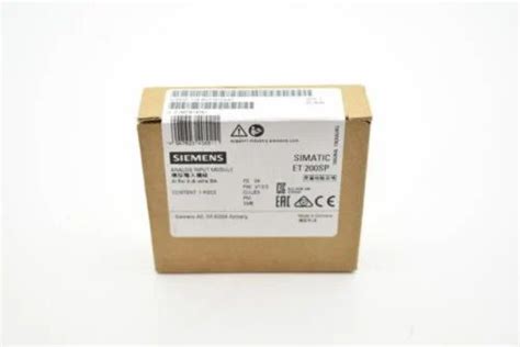 Siemens 6es7 134 6gf00 0aa1simatic Et 200sp Analog Input Module 16 At
