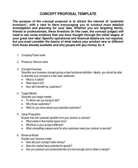 Proof Of Concept Proposal Template