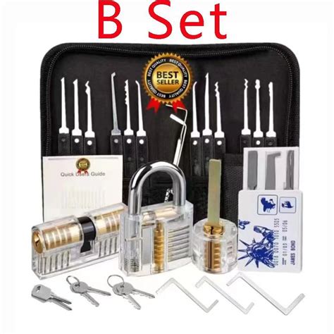 Jual Lock Pick Set Broken Key Remove Auto Locksmith Tools Key Extractor