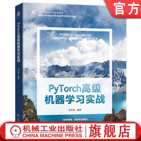 官网正版 pytorch高级机器学习实战 王宇龙 无监督学习 概率图模型 神经网络 点击率预估 异常检测 深度强化学习智能体训练 虎窝淘