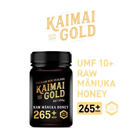 Kaimai Gold Raw Manuka Honey Umf 10 500g Health And Nutrition Health