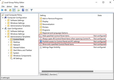 All Control Panel Items On Desktop Menufoz