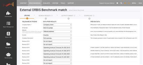 New Feature Upload External Benchmark
