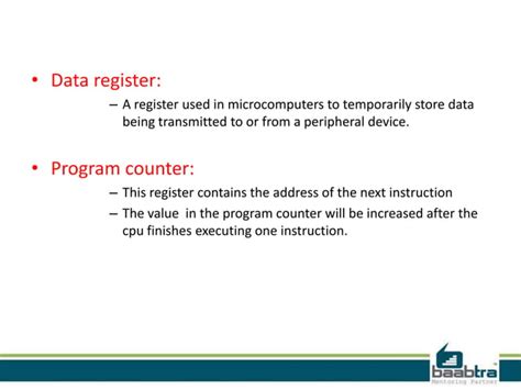 Cpu And Its Execution Of Instruction Pptx