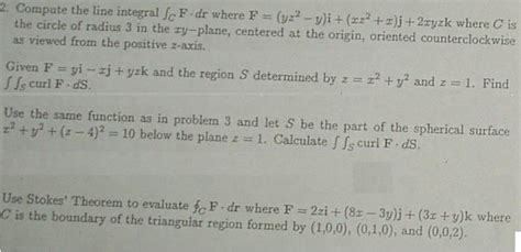 Applications Of The Stokes Theorem