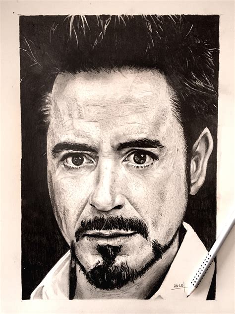 Robert Downey Jr Headshot
