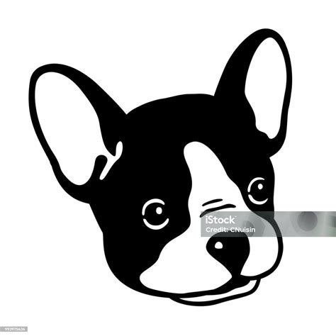 개 벡터 프랑스 불독 얼굴 로고 아이콘 머리 캐릭터 일러스트 클립 아트 그래픽 프렌치불도그에 대한 스톡 벡터 아트 및 기타 이미지 프렌치불도그 강아지 뼈다귀 강아지