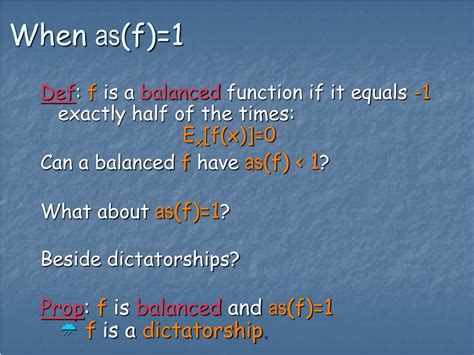 Ppt Influence Of Variables On Boolean Functions Powerpoint Presentation Id9448318