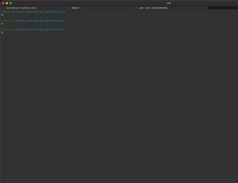 Github Fchimpangh Workflow Stats A Github Cli Extension To