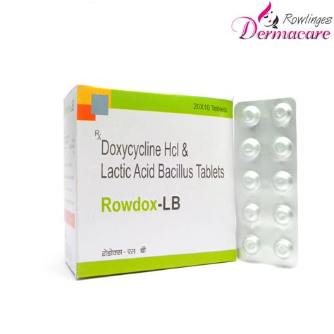 Rowdox Lb Tab Rowlinges Life Sciences