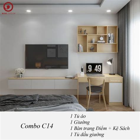 Combo Phòng Ngủ C14 Nội Thất Wind Decor