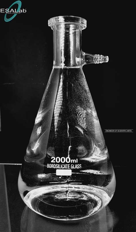 Borosilicate Glass Conical Filtration Flask 2000ml Buchner At ₹ 1200 Piece In Ambala