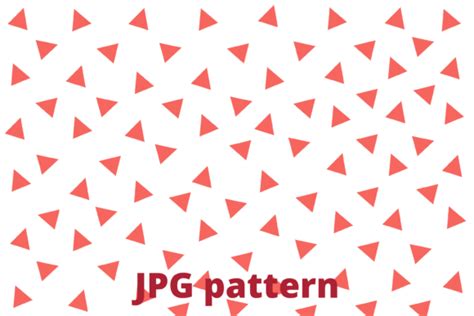 Red Triangle Pattern Background  Graphic By Beautifulhandmadeart