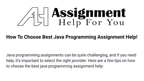 Ppt How To Choose Best Java Programming Assignment Help Powerpoint Presentation Id11843892