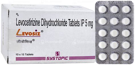 Levosiz Tablet 15 Uses Side Effects Price And Substitutes