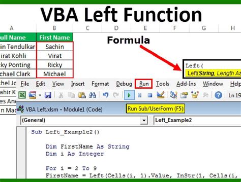How To Use The Left Function In Excel 赵宇光 Posted On The Topic Linkedin