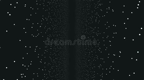 Digital Matrix Particles And Grid Motion Abstract Background Stock